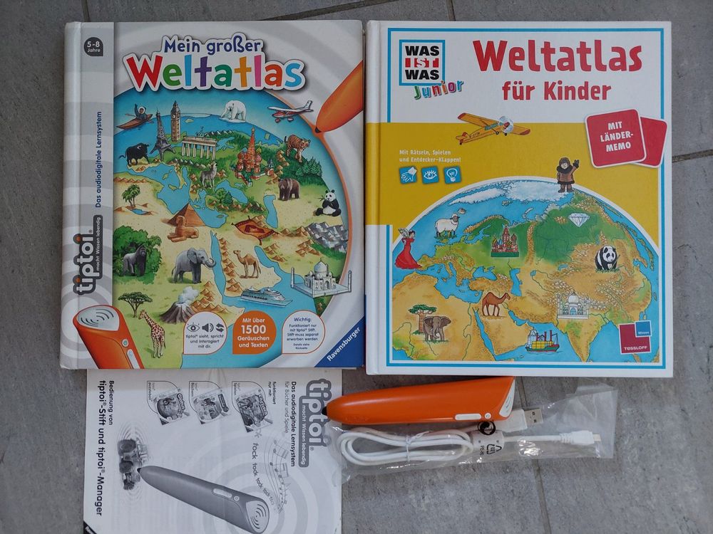 tiptoi Buch mit Stift und was ist was Buch (Gebraucht) in Oberuzwil für ...