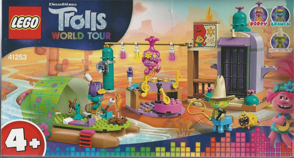 LEGO TROLLS WORLD TOUR DREAMWORKS 41253 AVVENTURA SULLA ZATT (Neu und ...
