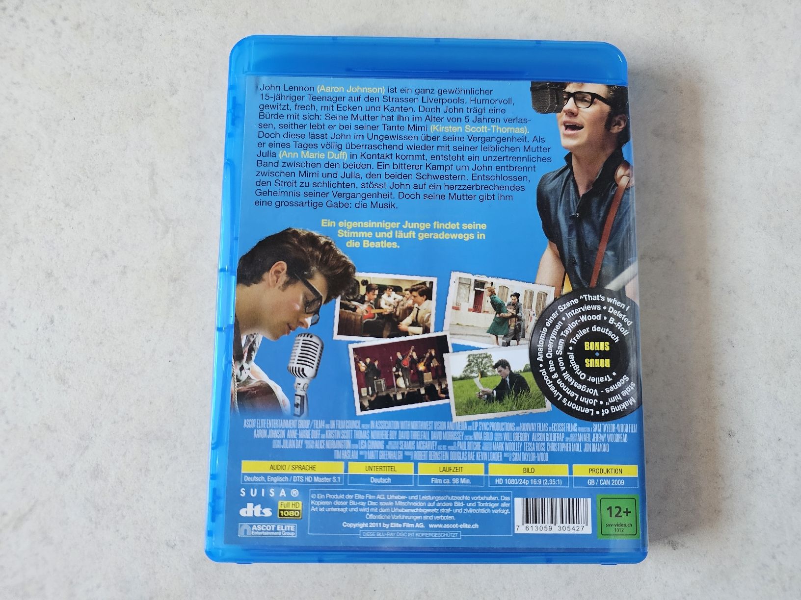 Nowhere Boy - Die Geschichte des jungen John Lennon / Bluray (Gebraucht ...
