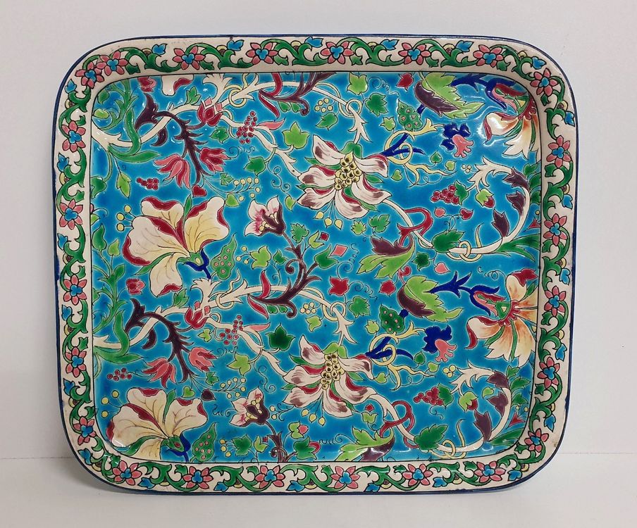 sehr alte schöne LONGWY Platte, Keramik, Frankreich | Kaufen auf Ricardo