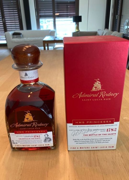 Rum Admiral Rodney HMS Princessa 70 cl | Kaufen auf Ricardo