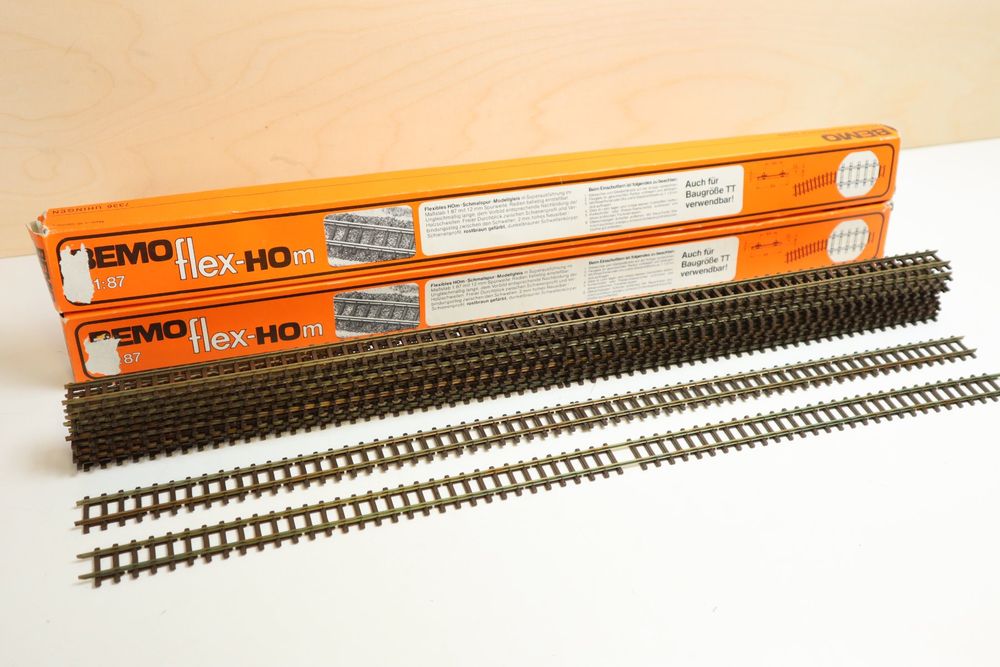 BEMO 12 x Flexgleis Schienen 4202 - H0m | Kaufen auf Ricardo