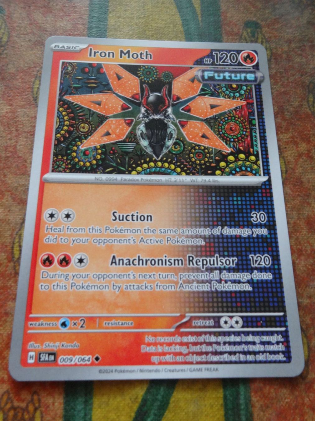 POKEMON Iron Moth H SFA EN 009/064 HP120 2024 (D'occasion) à Romanel ...