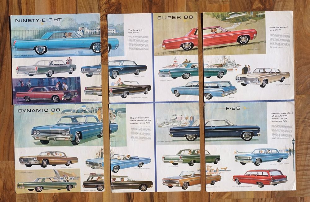 1963 Oldsmobile F85 Jetfire Ninety Eight Prestige Prospekt | Kaufen auf ...
