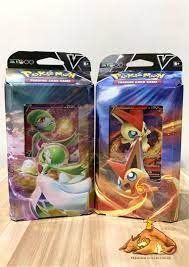 Pokemon Victini V Battle Deck Box & Gardevoir V Battle EN (Neu und ...