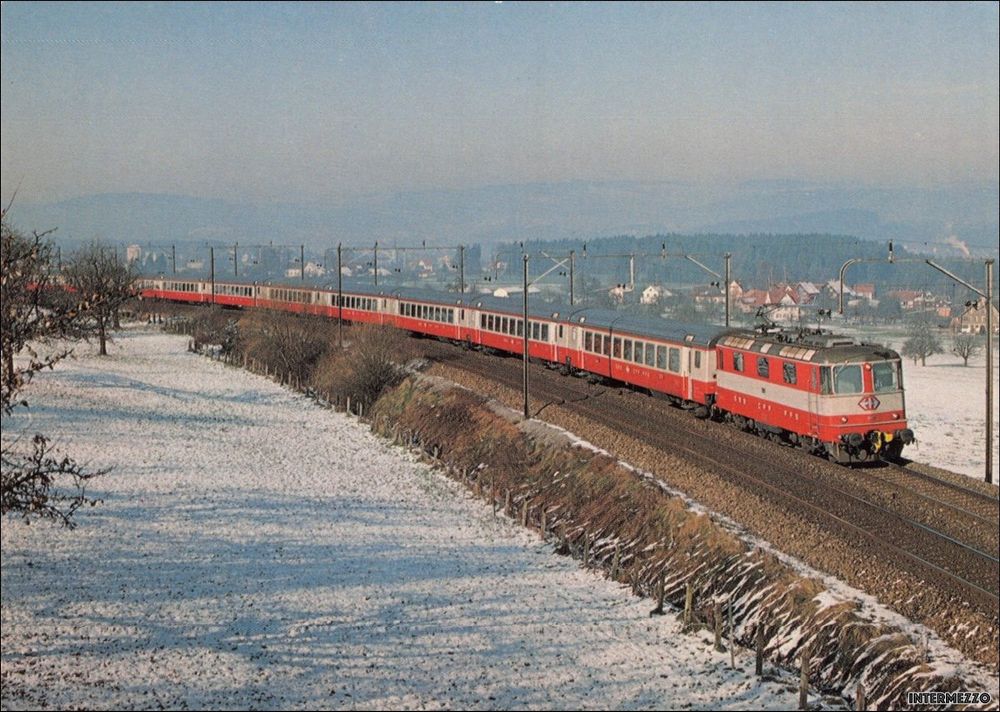Bahn // 1975 SBB Swiss Express Wil Uzwil Re 4/4 (Gebraucht) in Basel ...