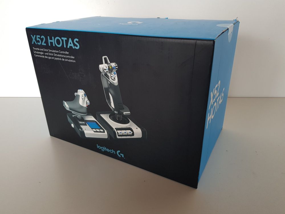 Logitech X52 Hotas Throttle & Stick Simulator Controller Neu (Neu und ...