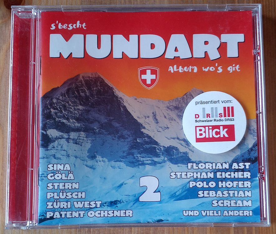 CD Mundart 2 mit Hits von Gölä, Sina, Züri West etc. (Gebraucht) in Büron für CHF 1 – mit ...