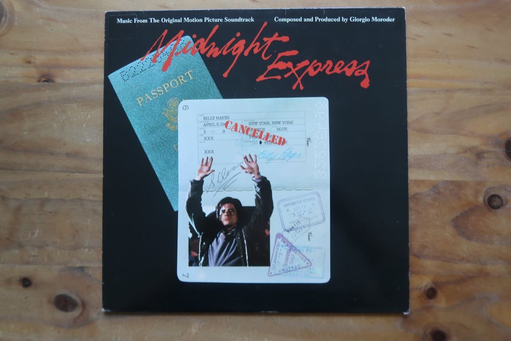 MIDNIGHT EXPRESS - ORIGINAL MOITION PICTURE SOUNDTRACK - LP (Gebraucht ...