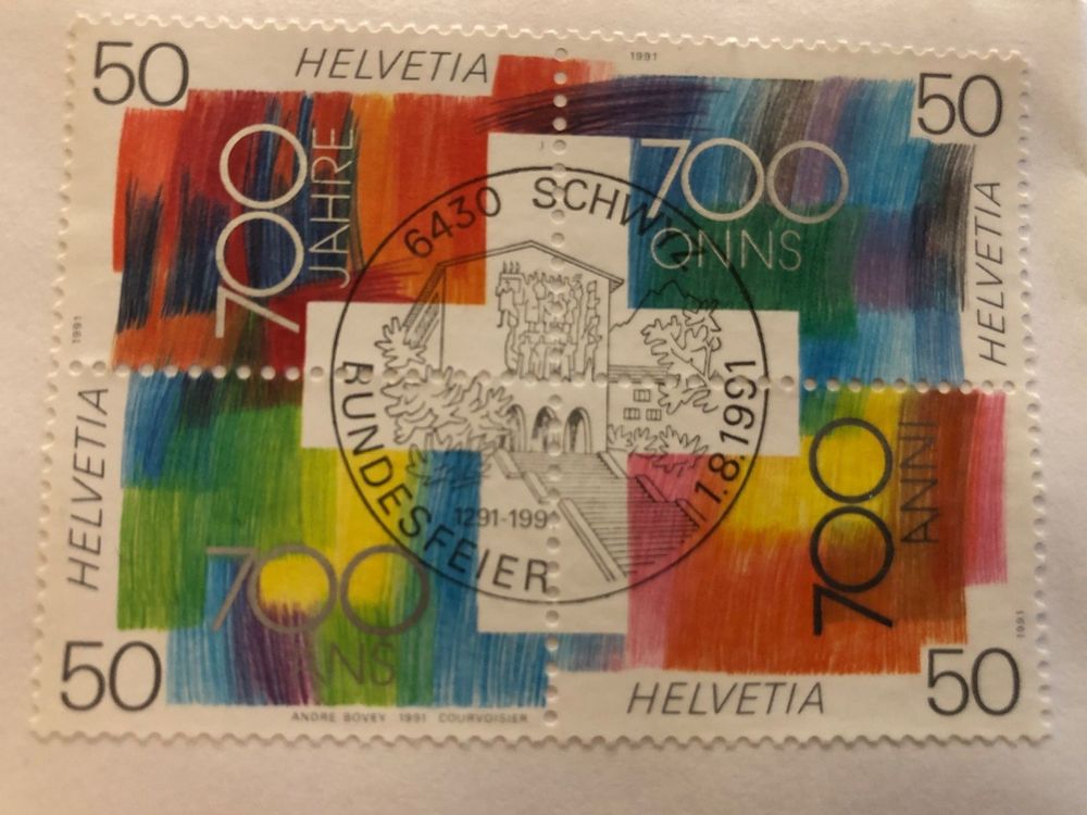 Ersttagsbrief 700 Jahre Schweiz | Kaufen auf Ricardo