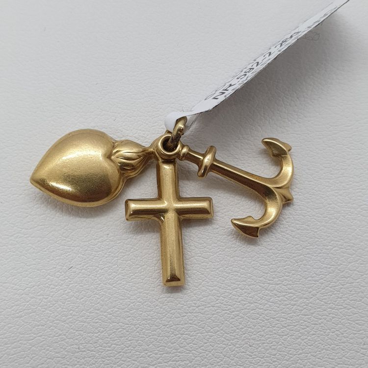 Echt 18k Gold - Anker Anhänger (Gebraucht) in Luzern für CHF 262 – mit ...