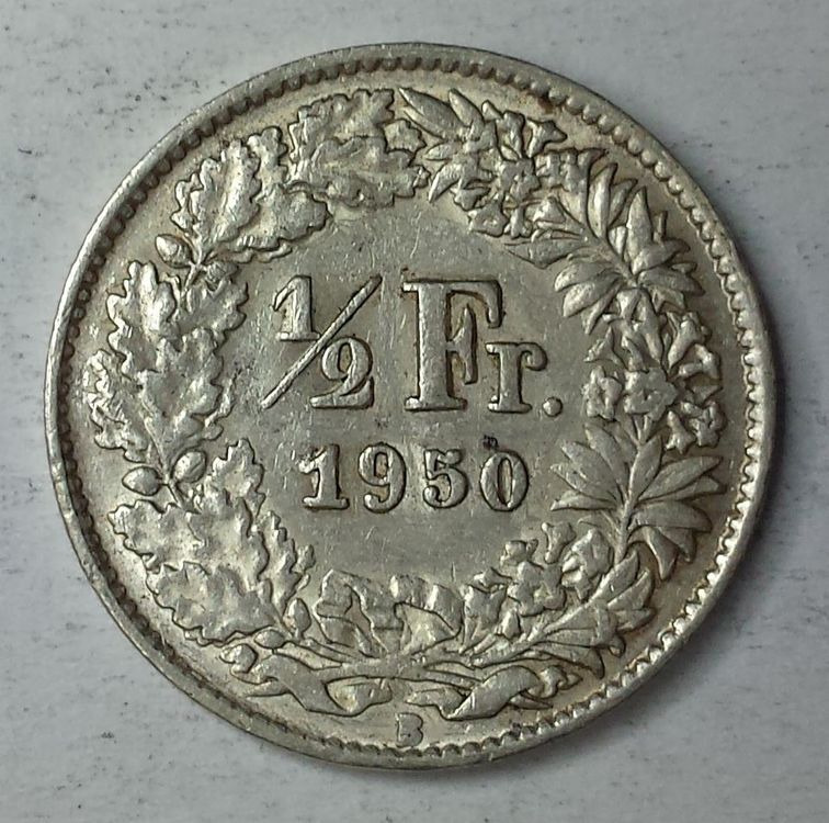 50 Rappen Münze 1950 | Acheter sur Ricardo