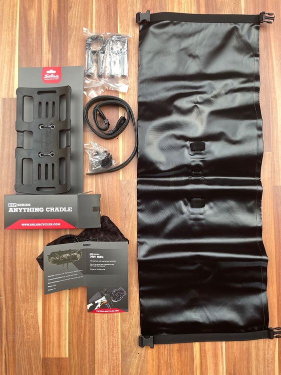 Salsa Anything Cradle Lenkertaschensystem plus Dry Bag (Neu und ...