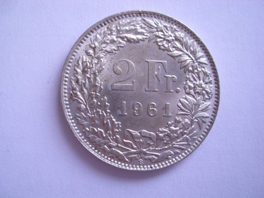 2 Franken 1961 | Kaufen auf Ricardo