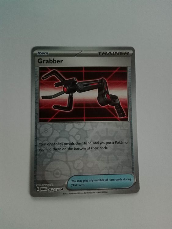 Grabber - REVERSE HOLO - Pokemon 151 Mew (Gebraucht) in Altstätten SG ...