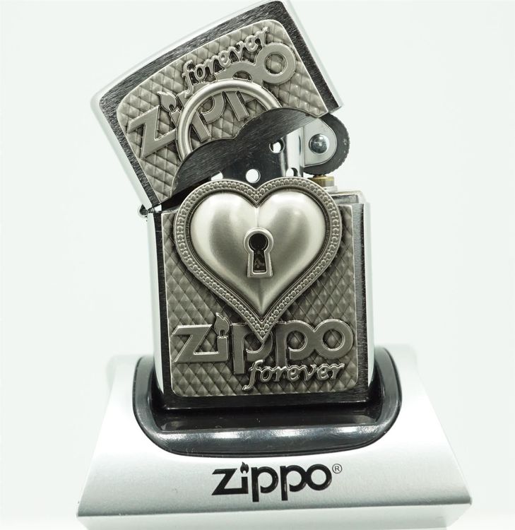ZIPPO® HEART FOREVER-heavy-3D-2021-UNGEZÜNDET | Kaufen auf Ricardo