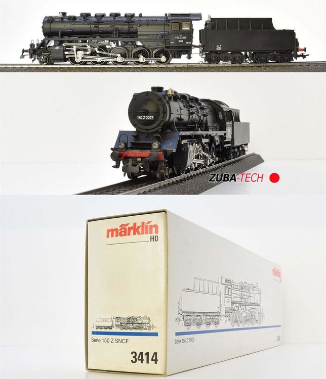 Märklin 3414 Dampflok Serie 150z SNCF H0 | Kaufen auf Ricardo