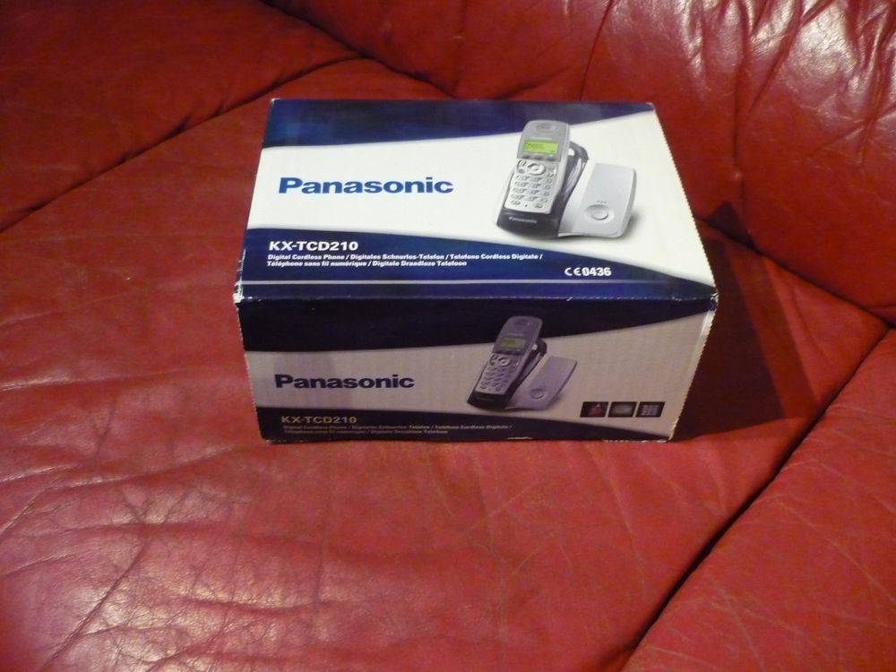Neu mit OVP Panasonic KX TCD 210 Phone Telefon (Neu (gemäss ...