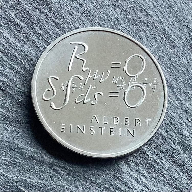 Albert Einstein Gedenkmünze 5 Franken 1979 (Gebraucht) in Züberwangen für CHF 7 – mit Lieferung ...