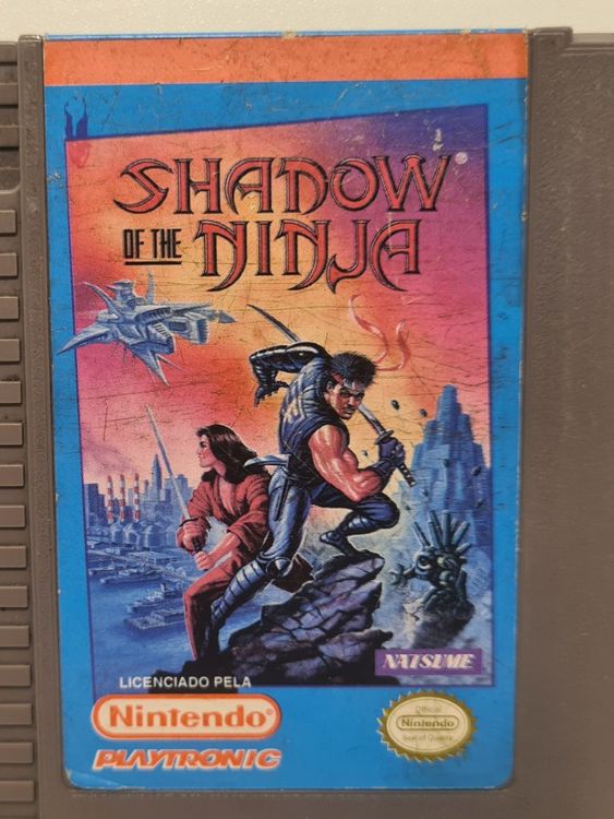 Shadow Of The Ninja - PLAYTRONIC / Brazilian Nintendo NES (Gebraucht ...