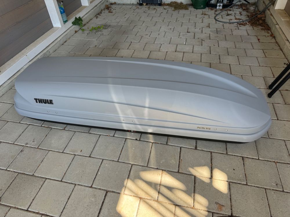 THULE Dachbox Pacific 600 (Gebraucht) in Winterthur für CHF 150 – nur Abholung auf Ricardo kaufen
