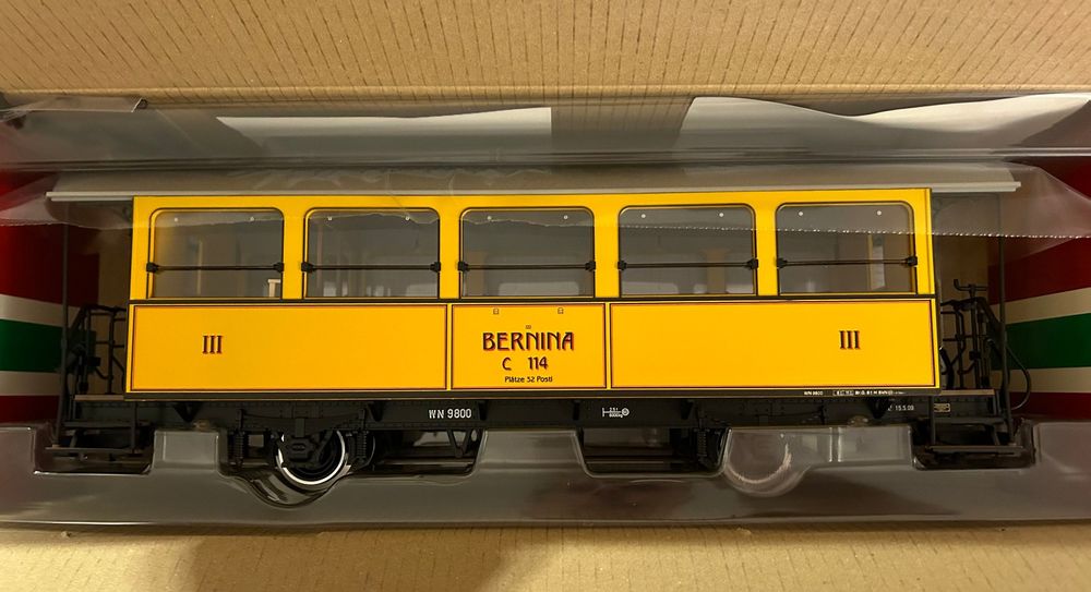 LGB 30563 RhB Bernina Barwagen C 114 | Kaufen auf Ricardo