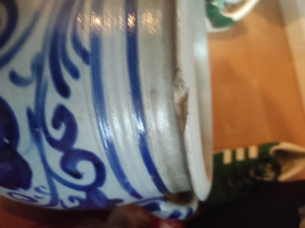 Blau Keramik Krug | Kaufen auf Ricardo