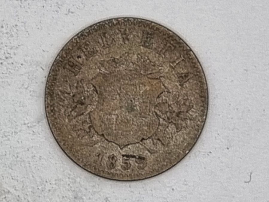 20 rappen 1859 mit Wappen (Gebraucht) in Bure für CHF 6.9 – mit Lieferung auf Ricardo kaufen