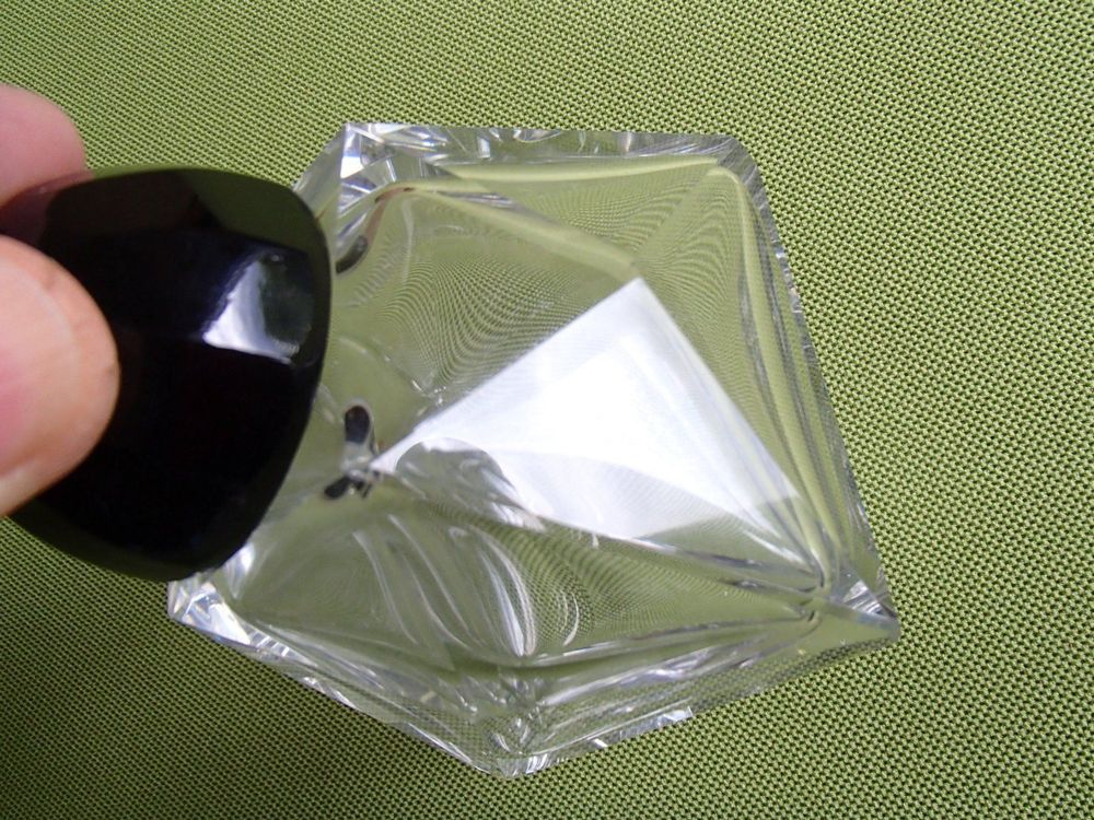 grosser Art Deco Salz od.Pfeffer Streuer geschliffen Kristal (Gebraucht ...