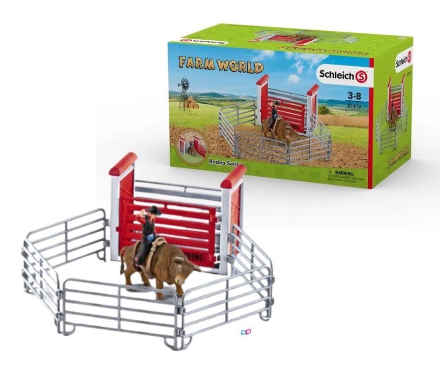 Schleich 41419 FARM WORLD Cowboy Rodeo | Kaufen auf Ricardo