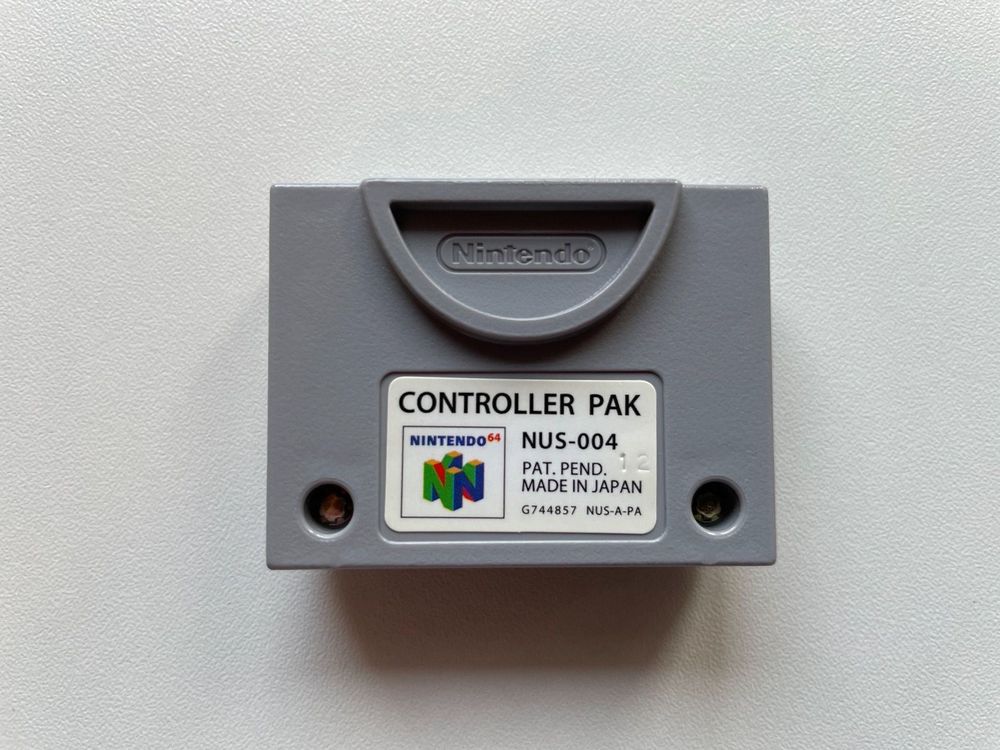 Controller Pak Nintendo 64 (Gebraucht) in Arbon für CHF 15 – mit ...