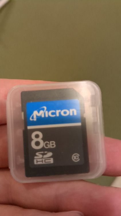 SD Karte 8GB - HC, Class 10 - SD Card 8GB (Gebraucht) in Basel für CHF ...