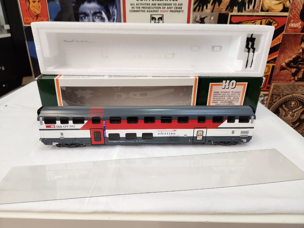 HAG Modellbahn SBB IC Elvetino 2. Klasse Wagen Nr. 61125 | Kaufen auf ...