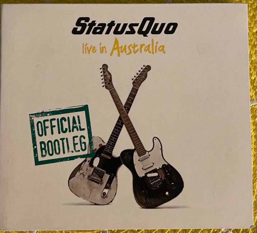 Status Quo live at Ipswich, 17/02/2009 double cd (Gebraucht) in LAUSANNE für CHF 9 – mit ...