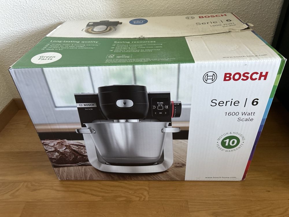 Bosch Serie 6 Kitchen Machine 1600W, new! (Neu (gemäss Beschreibung ...