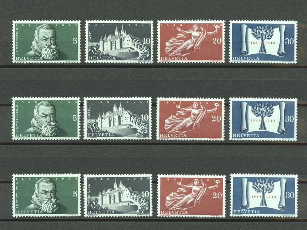 Lot Schweiz 1948-54 postfrisch (Gebraucht) in Nesslau für CHF 6 – mit Lieferung auf Ricardo kaufen