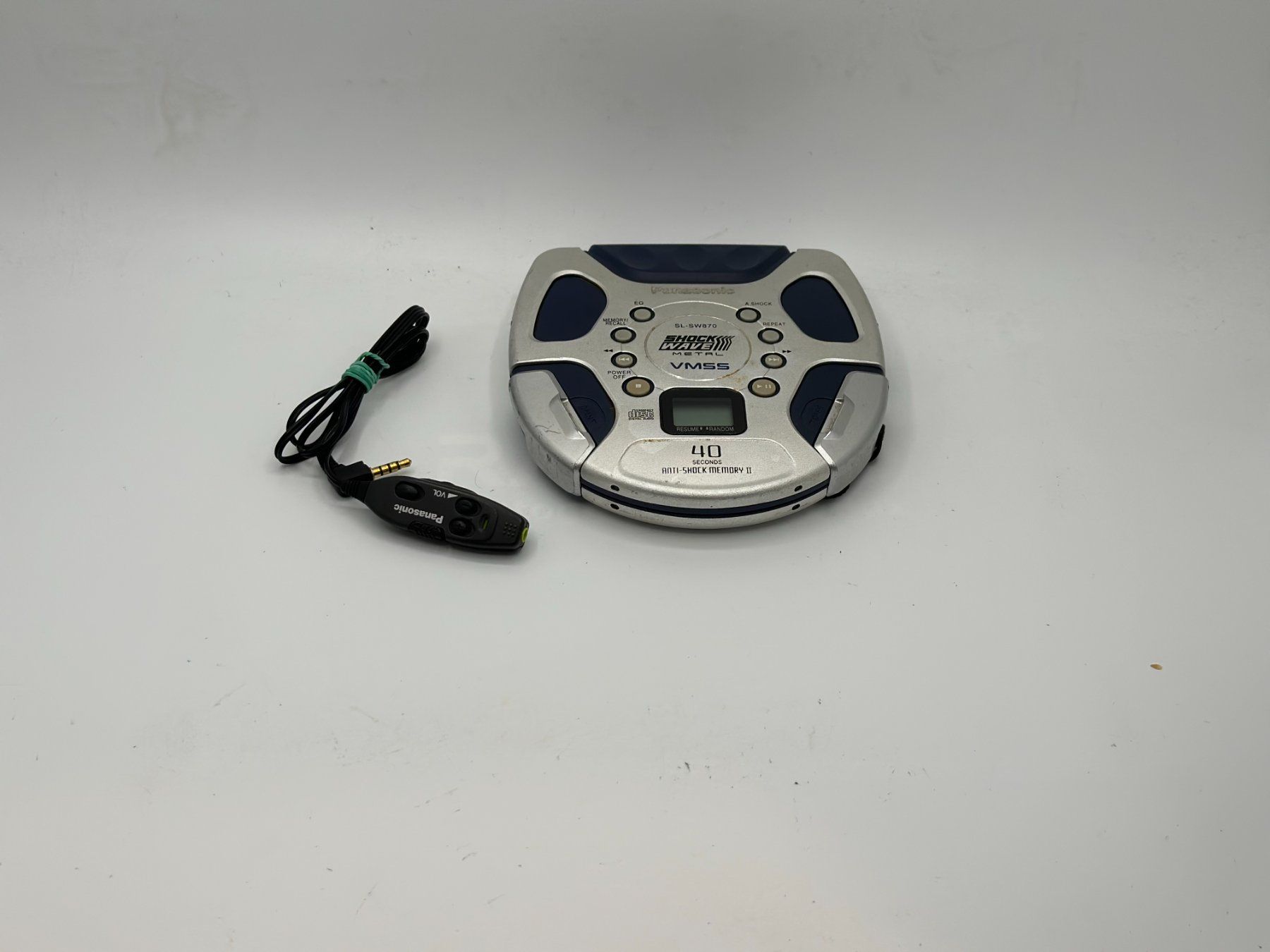 Panasonic Shock Wave VMSS Discman Lecteur Baladeur CD Player (Gebraucht ...