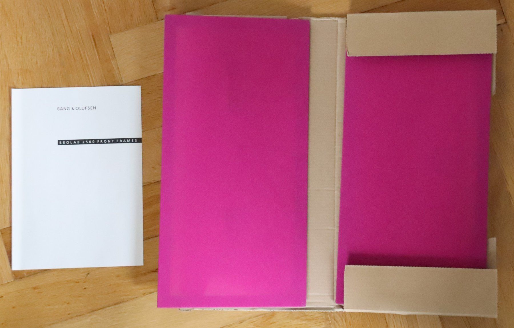 B&O: Bang + Olufsen neues Cover für Beolab 2500 pink/Kirsche (Neu und ...