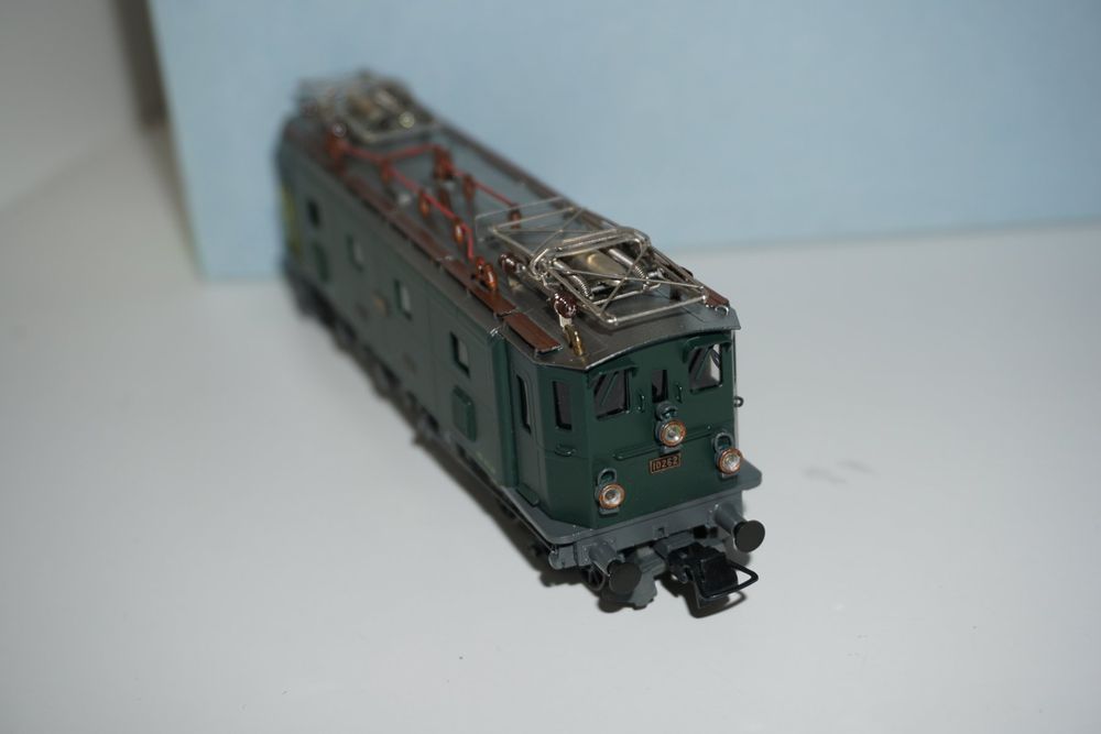 Morep - SBB Ae 3/6 III grün Messing H0/DC (Gebraucht) in Matten b ...