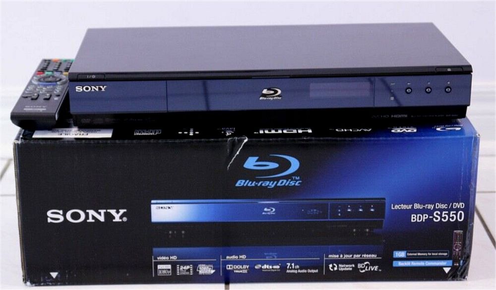 SONY BDP-S550 / Blue-ray Disc - DVD Player (Gebraucht) in Brugg für CHF ...