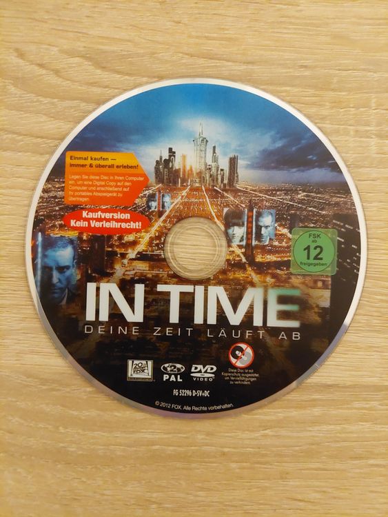 In Time DVD (Gebraucht) in Stansstad für CHF 1 – mit Lieferung auf ...