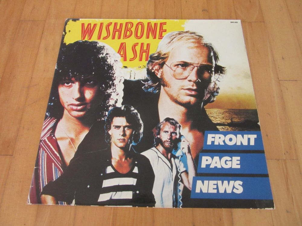 Langspielplatte "WISHBONE ASH" - FRONT PAGE NEWS (Gebraucht) in ...