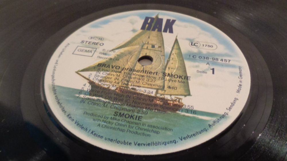 Bravo präsentiert Smokie - Wild Wild Angels / LP 1976 | Kaufen auf Ricardo