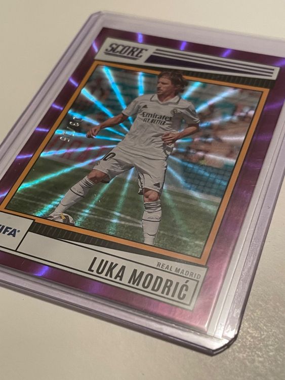 Panini Fifa Score Laser Purple Real Madrid Luka Modric /15 | Kaufen auf ...