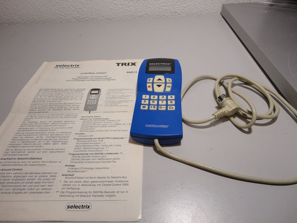 SelecTrix 66815 Control-Handy (Gebraucht) in Berikon für CHF 18 – mit Lieferung auf Ricardo kaufen