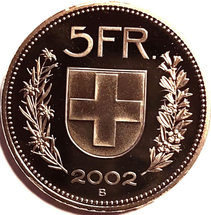 5 Franken 2002 stgl. | Kaufen auf Ricardo