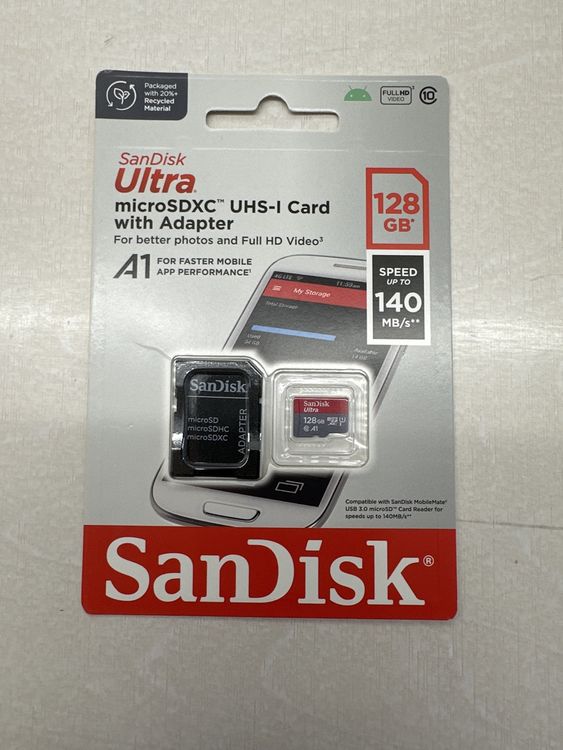 SanDisk Ultra microSDXC - 128GB | Kaufen auf Ricardo