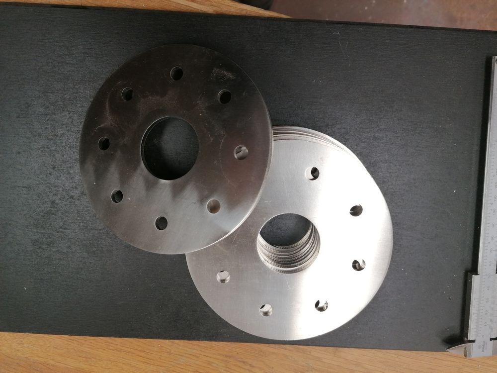 Inox Flansch 140mm x 4,5mm | Kaufen auf Ricardo