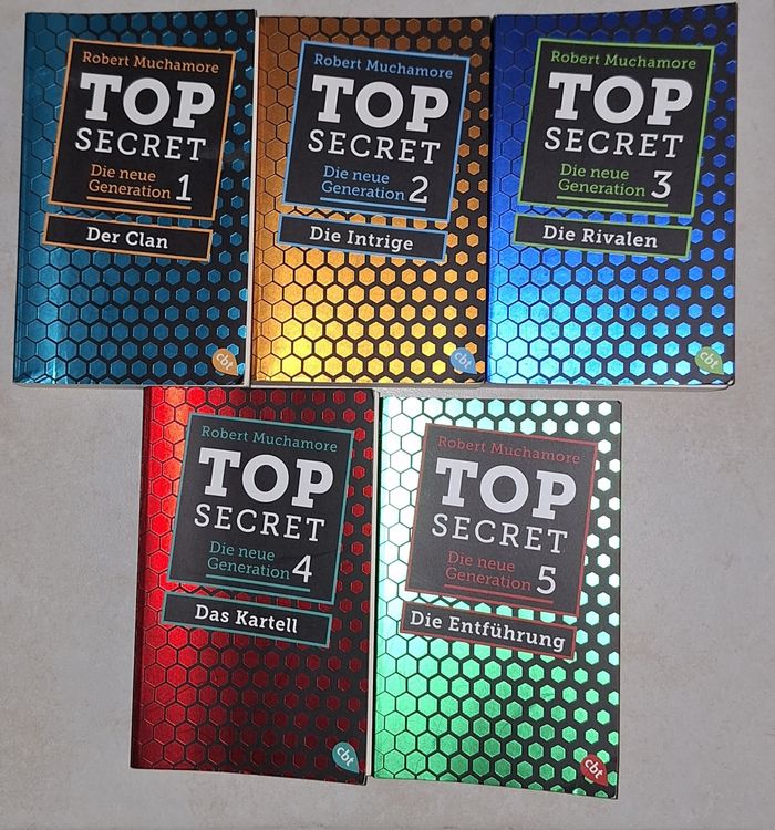 Buch Top Secret Die neue Generation Band 1 - 5 (Gebraucht) in Richterswil für CHF 25 – mit ...