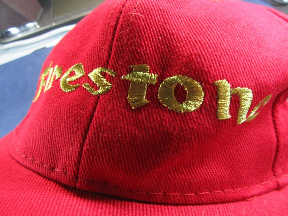 FIRESTONE AUTO-PNEU BASEBALL-CAP ROT 100COTTON VERSTELLBAR (Gebraucht ...